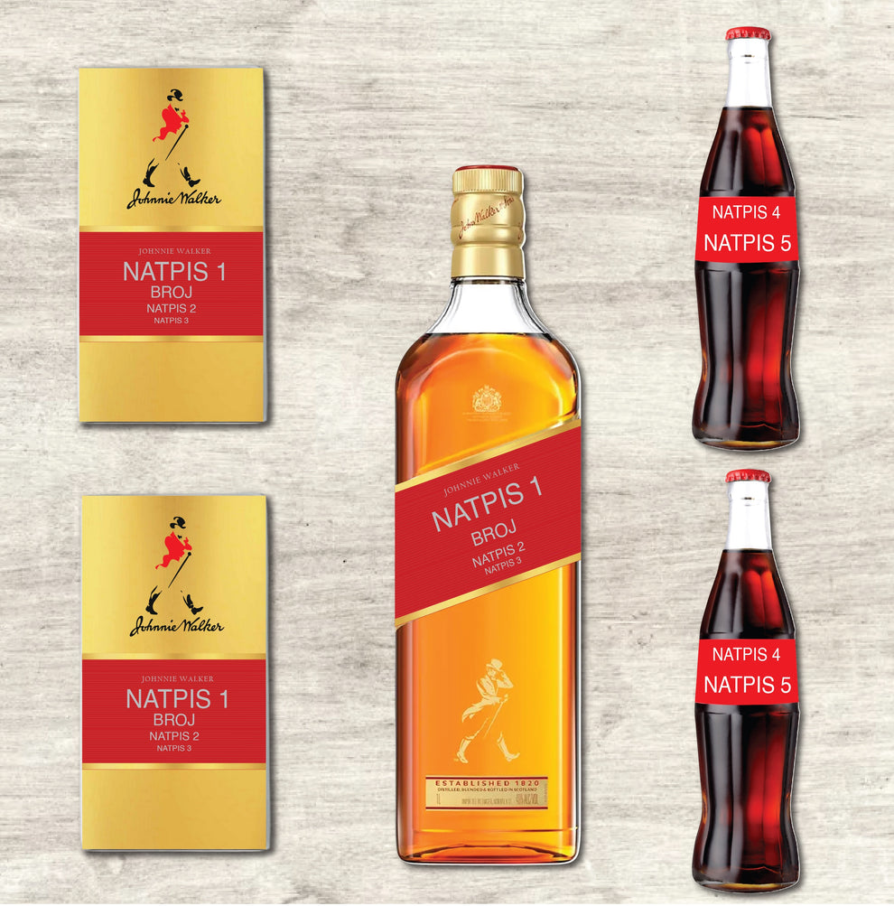 Gift set "Red Label" – Kralj Dizajn